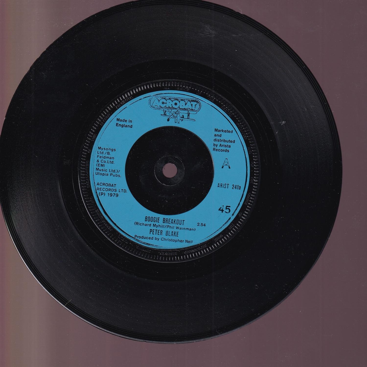 Peter Blake - Boogie Breakout [7"] | Köp på Tradera (664127312)