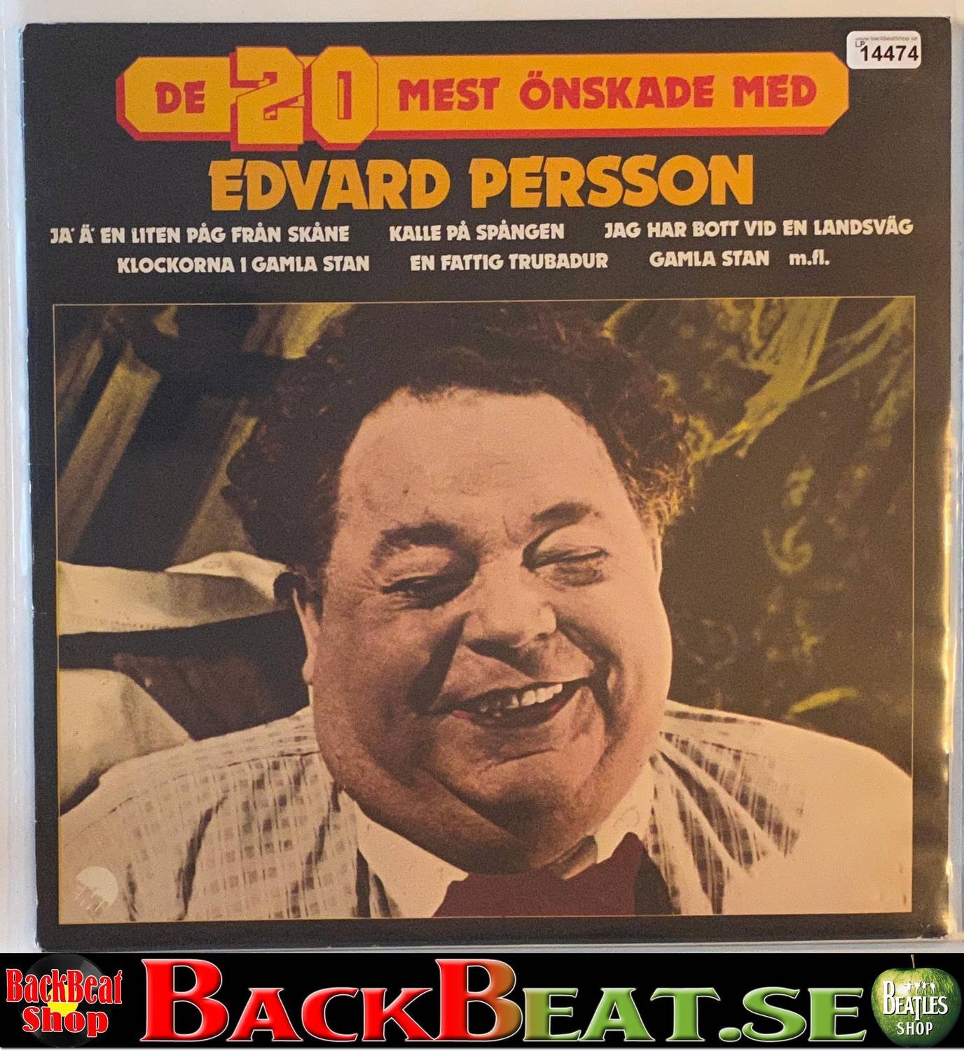 EDVARD PERSSON - DE 20 MEST ÖNSKA.. | Köp från backbeat på Tradera ...