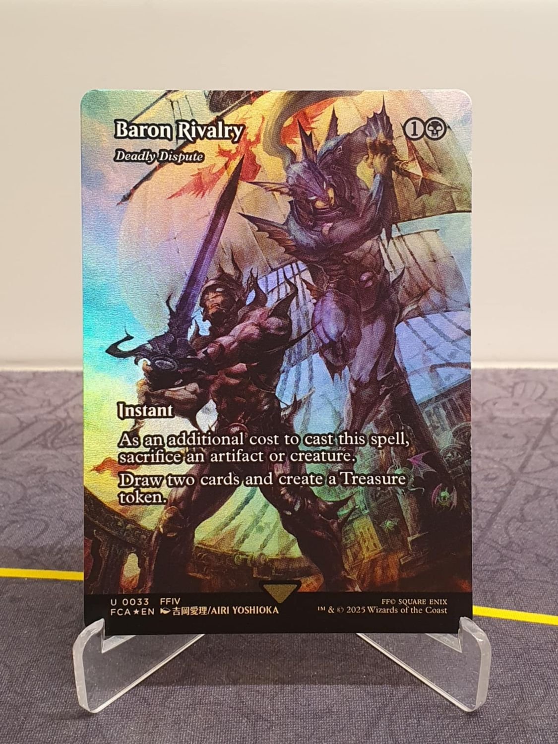 BARON RIVALRY - DEADLY DISPUTE 33 - Holo Showcase | Köp på Tradera ...