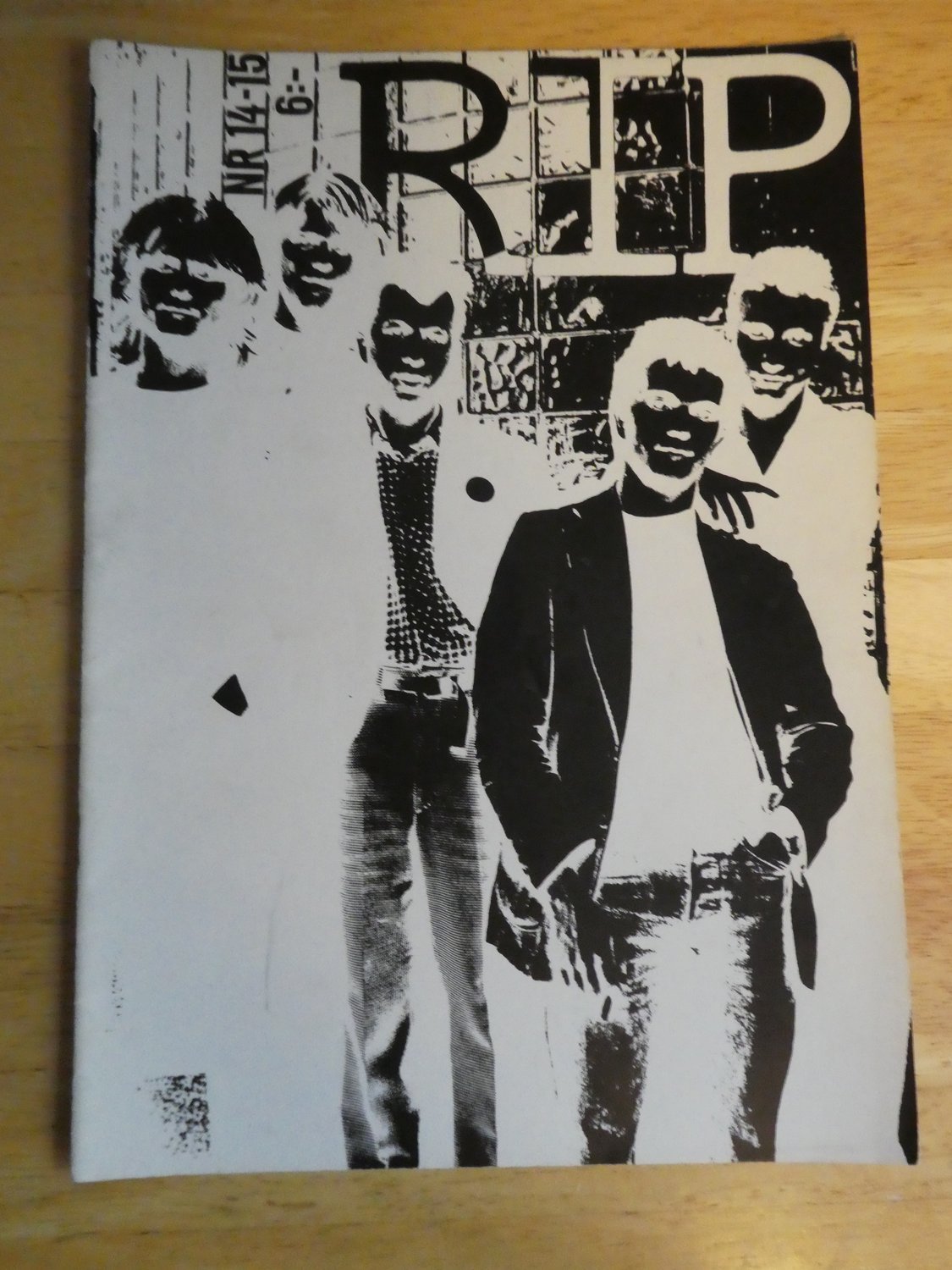 RIP #14/15 1980 Punk fanzine .. | Köp från swedishvinyl på Tradera ...