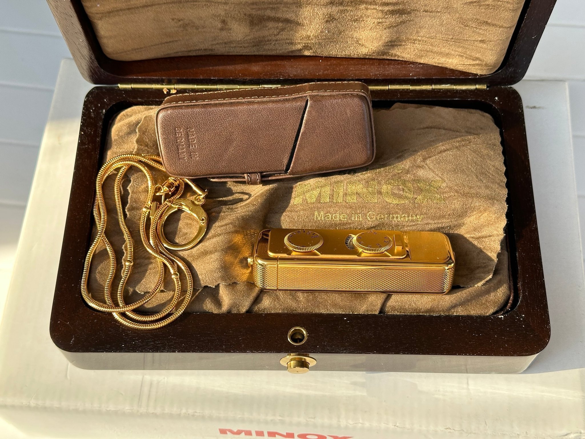 Se produkter som liknar Subminiature Kamera Minox AX .. på Tradera ...