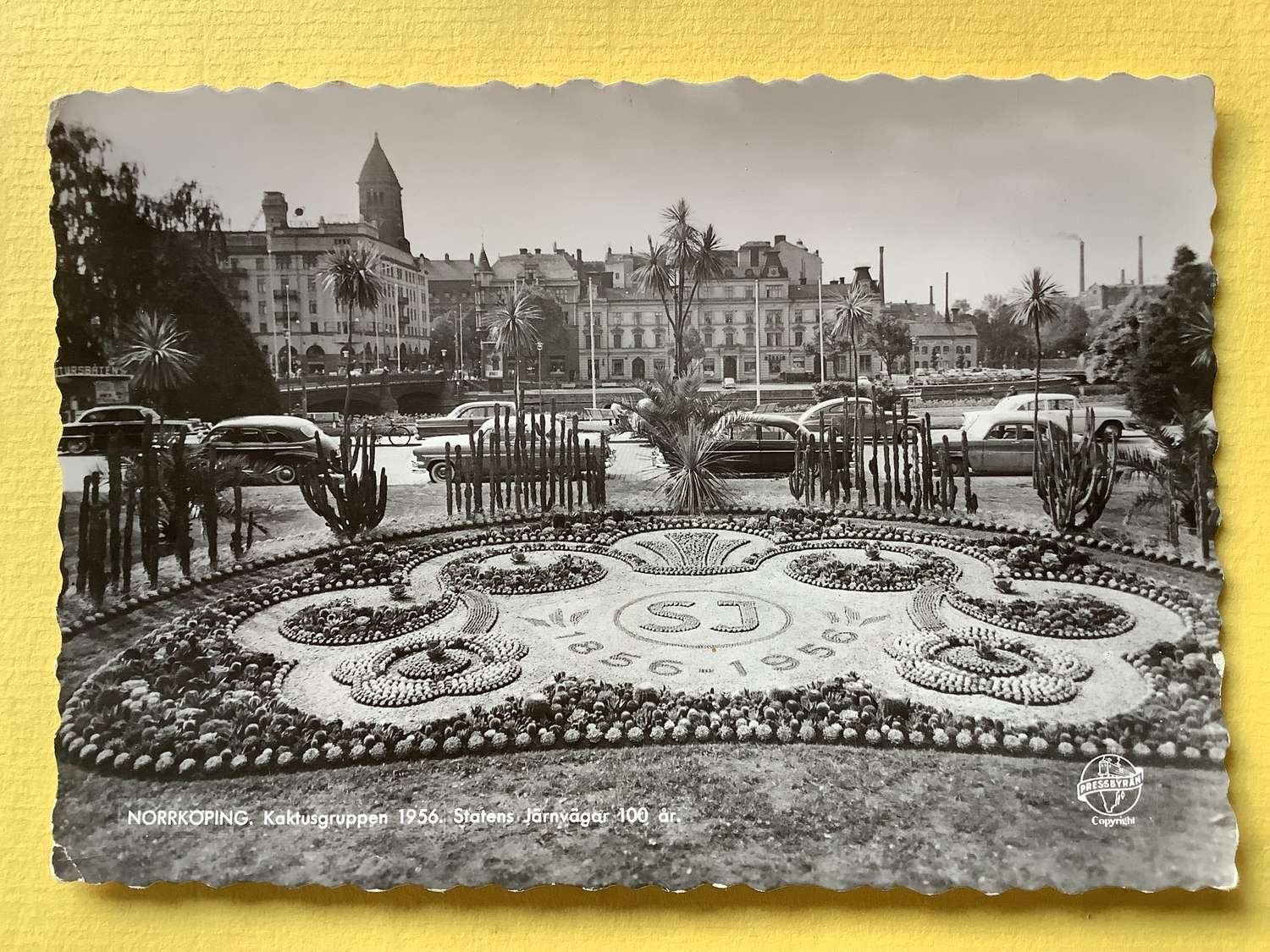 Kort NORRKÖPING Kaktusgruppen 1956 Statens Järn.. | Köp på Tradera ...