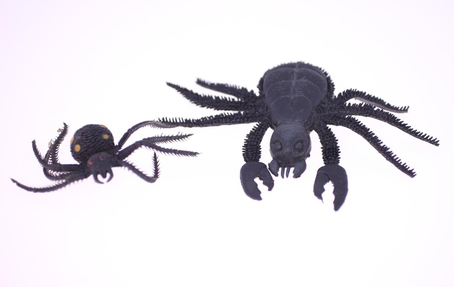 Vintage rubber Spiders-Gigantor spider and anot.. | Köp på Tradera ...