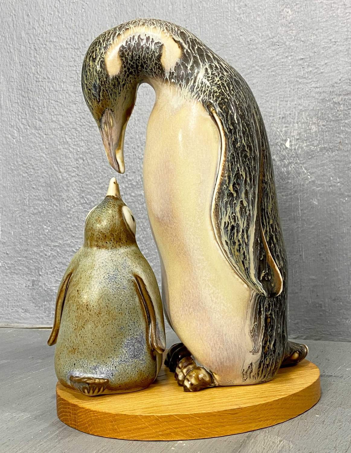 MAMMA OCH BARN PINGVIN RÖRSTRAND - GUNNAR NYLUND | Köp på Tradera ...