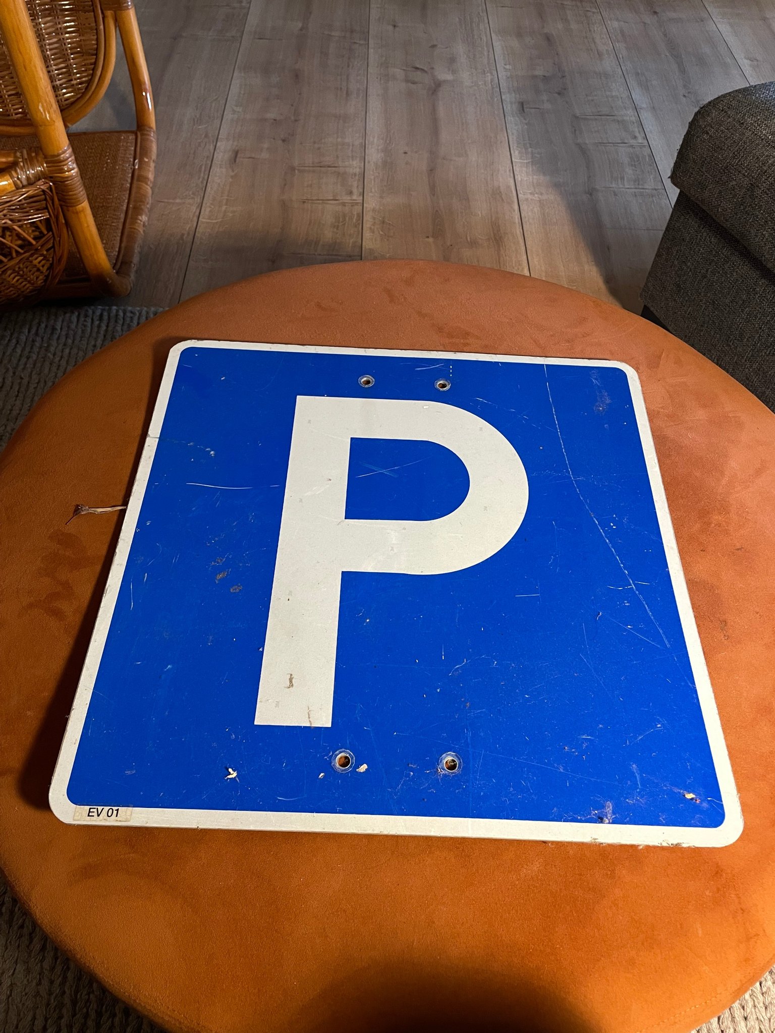 Parkerings skylt P-skylt Alumi.. | Köp från Skrotgården på Tradera ...