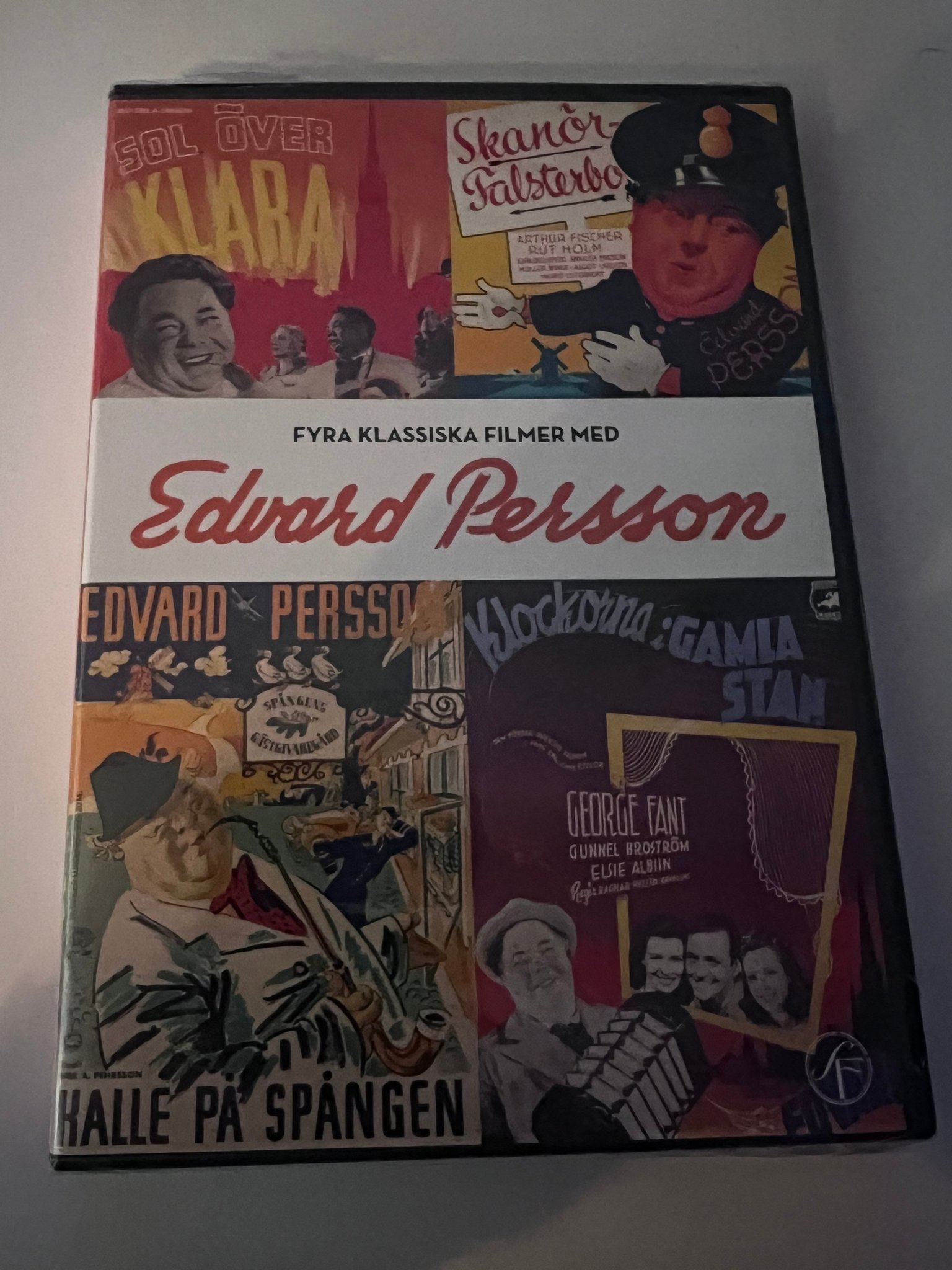 Fyra Klassiska Filmer Med Edvard Persson - Inpl.. | Köp på Tradera ...