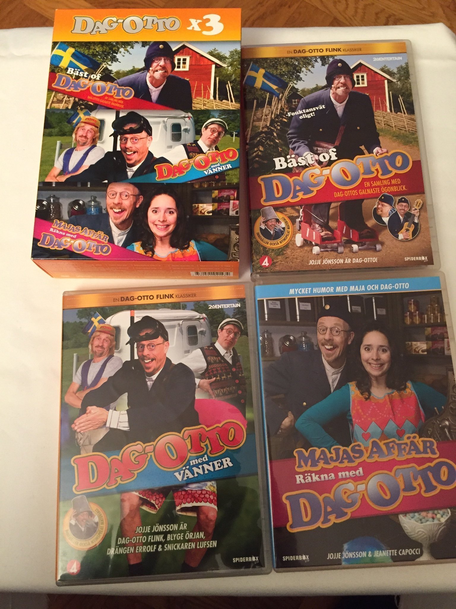 Dag Otto X 3 Dvd Box Köp På Tradera 534734231