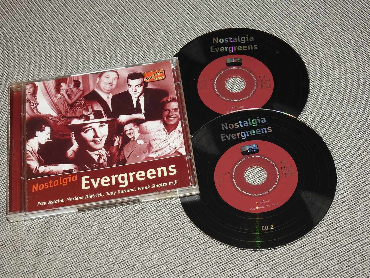 Nostalgia Evergreens CD Fred Astaire, Marlene D.. | Köp på Tradera ...