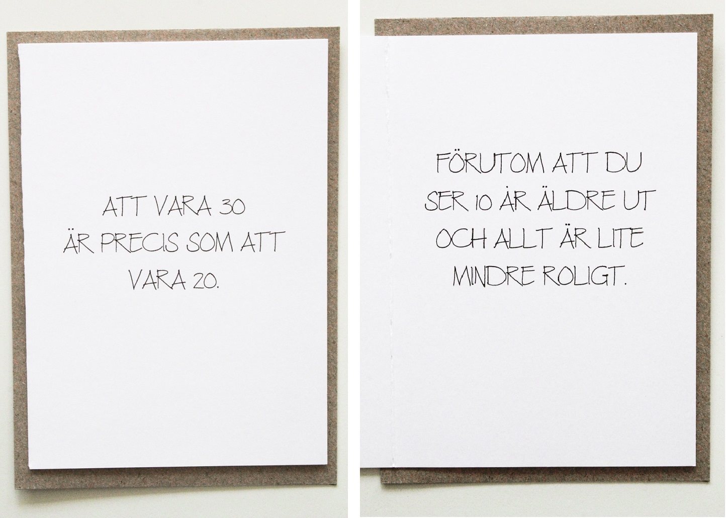 Grattiskort till 30-års dagen! på Tradera.com - Grattiskort och