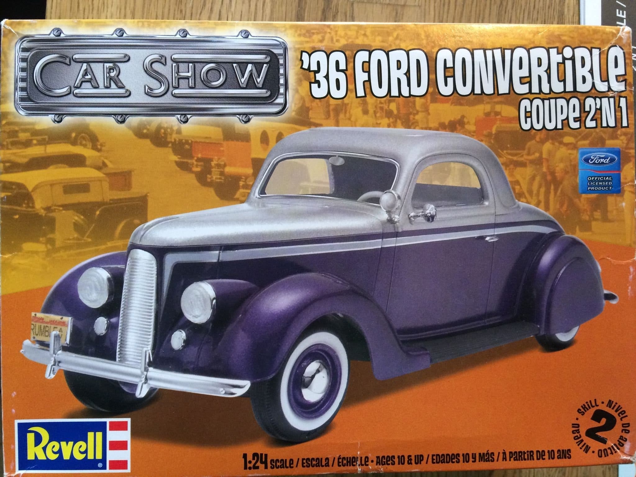 Se produkter som liknar Revell 1936 Ford 3-Window Cou.. på Tradera ...