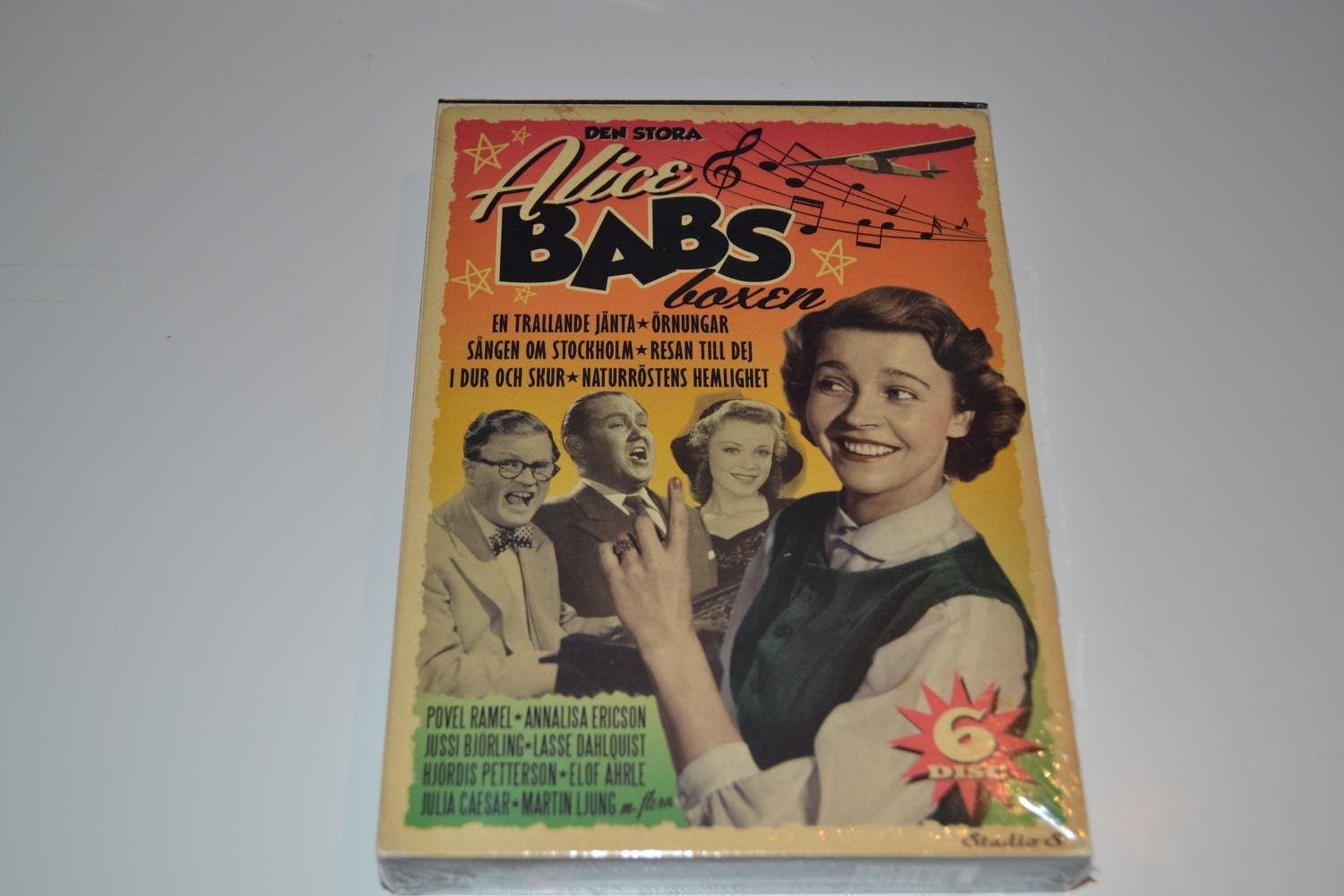 Den Stora Alice Babs Boxen DVD Bo.. | Köp från ZZprylar på Tradera ...