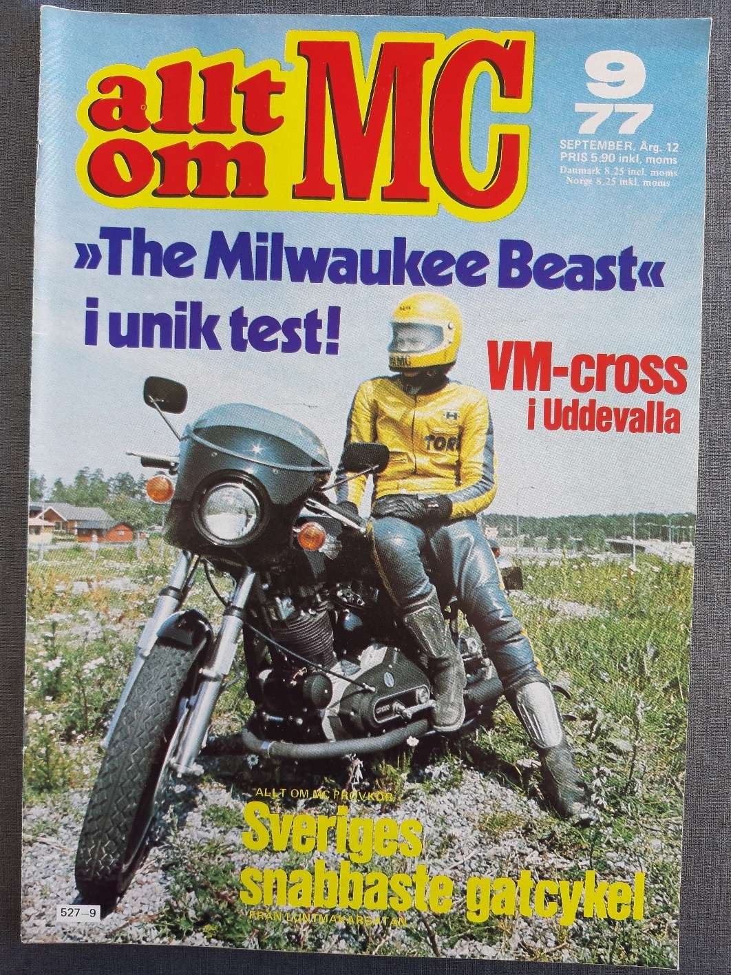 Allt om MC nr 9 1977: H-D XLCR 1000, Rickman Ka.. | Köp på Tradera ...