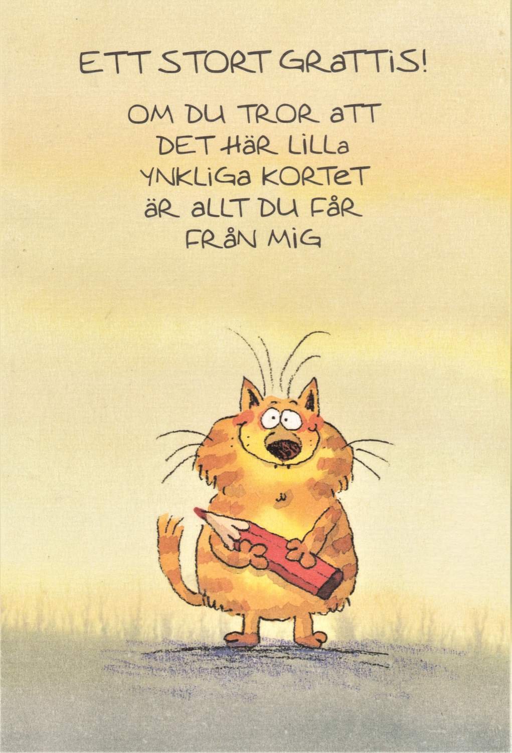 ETT STORT GRATTIS ! OM DU TROR ATT DET HÄR LILL.. (385321834) ᐈ Köp på ...