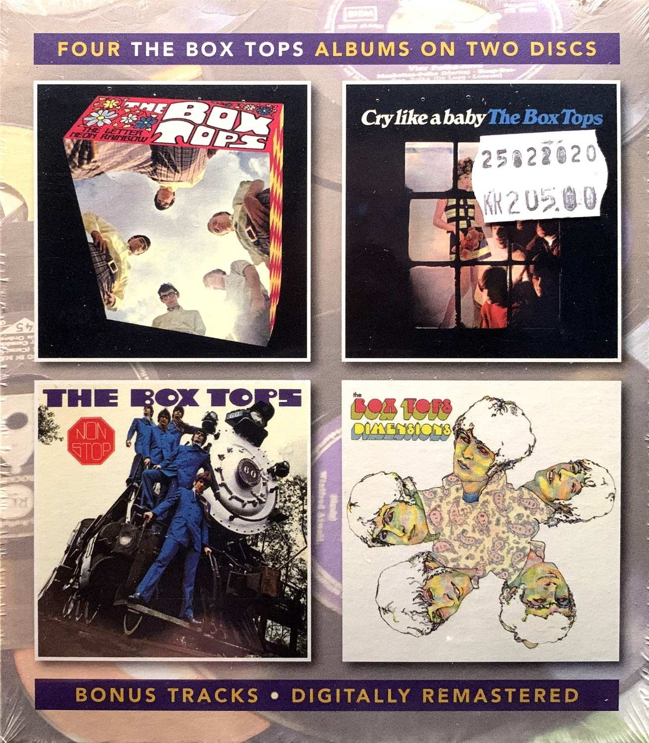 BOX TOPS - FOUR ALBUMS ON TWO DISCS | Köp från backbeat på Tradera ...