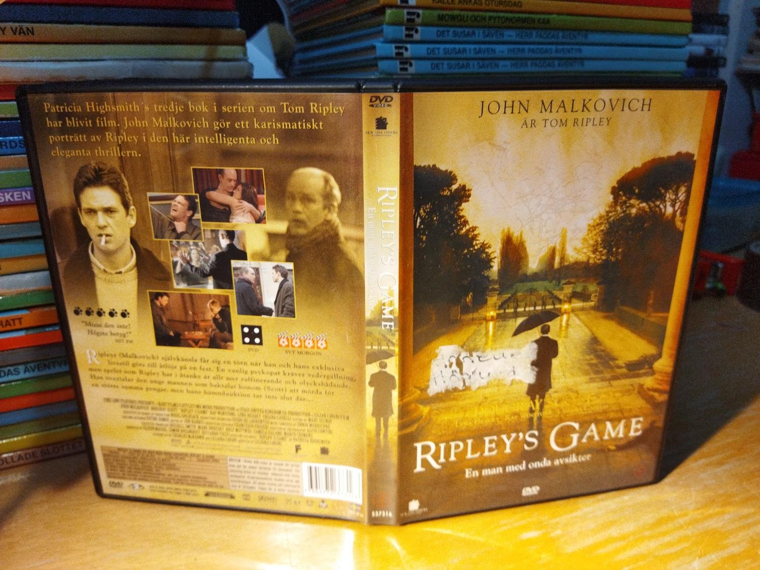 Ripley's Game - John Malkovich.. | Köp från Vinylcomics på Tradera ...