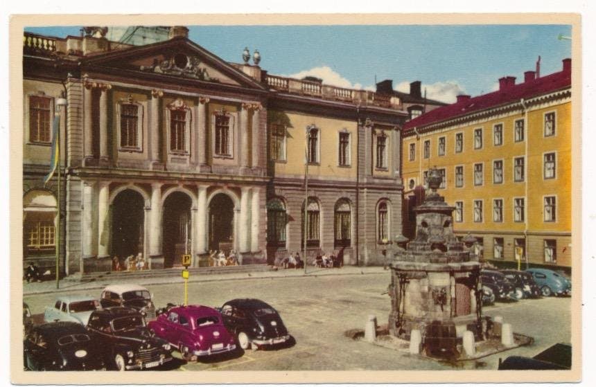 Stortorget Fina bilar vid B.. | Köp från BrunnstaHandel på Tradera ...