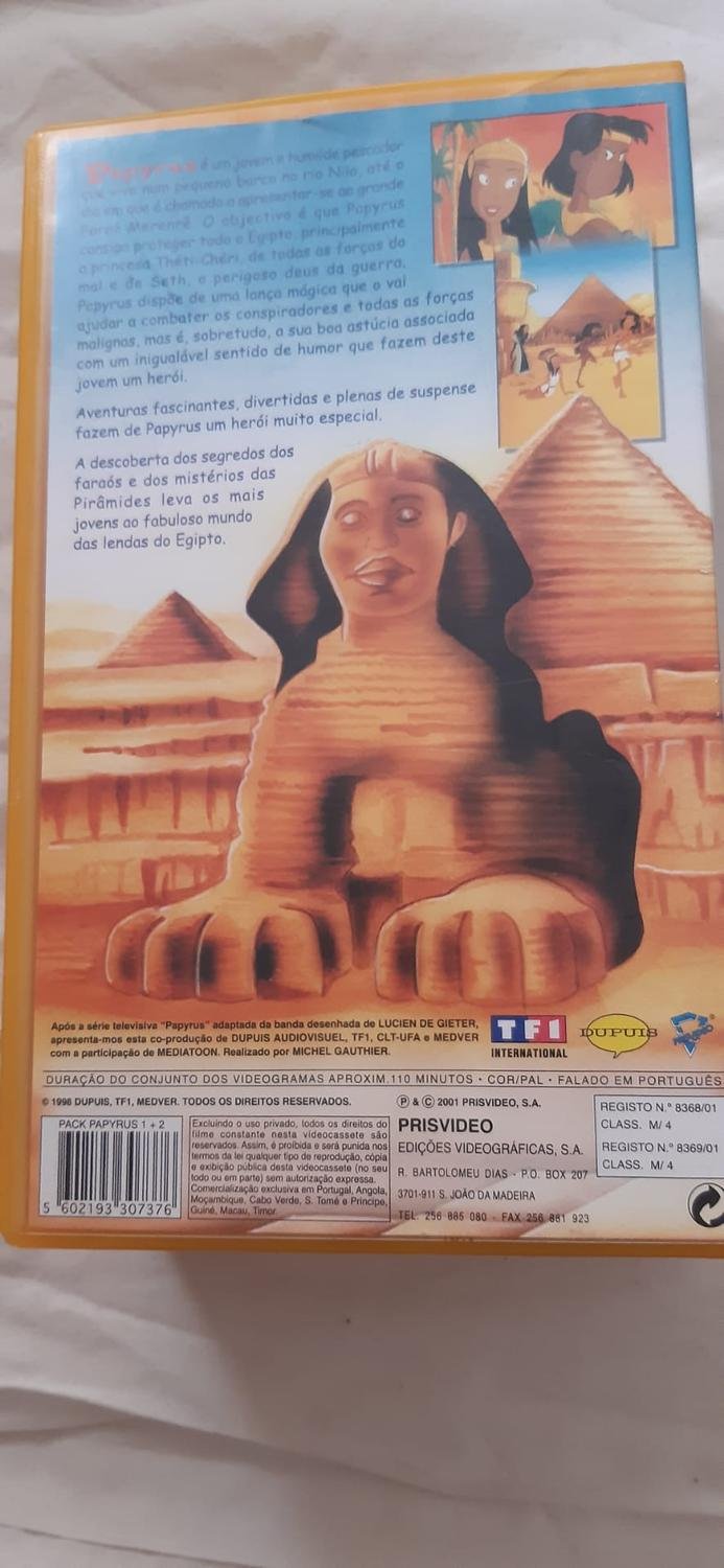Papyrus VHS PAL tecknad barn film Portugisiskt .. | Köp på Tradera ...