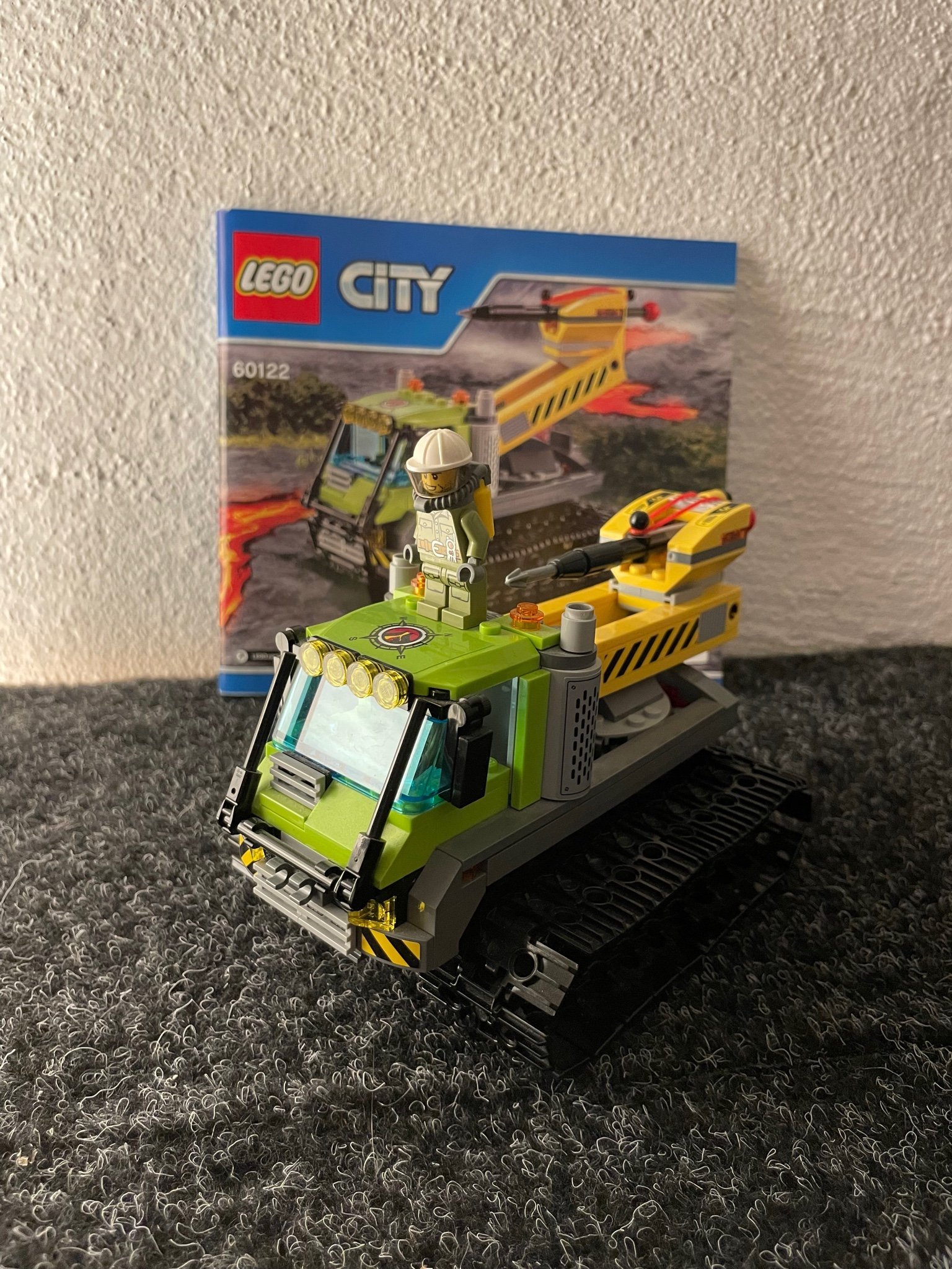Lego city Vulcano adventure bandvagn med borr 6.. | Köp på Tradera ...