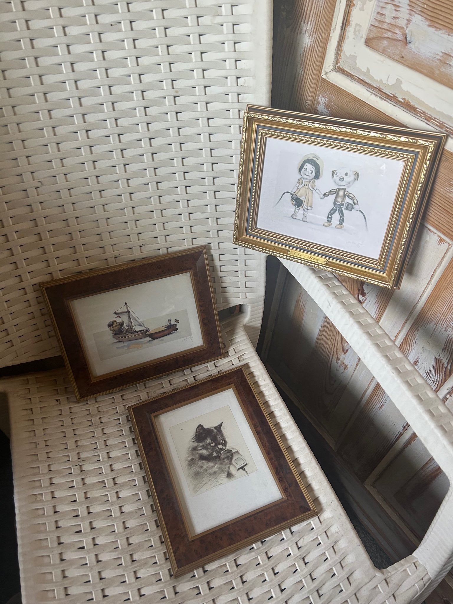 Retro Lasse Åberg tavlor med mysse pig 3 st ,in.. | Köp på Tradera ...