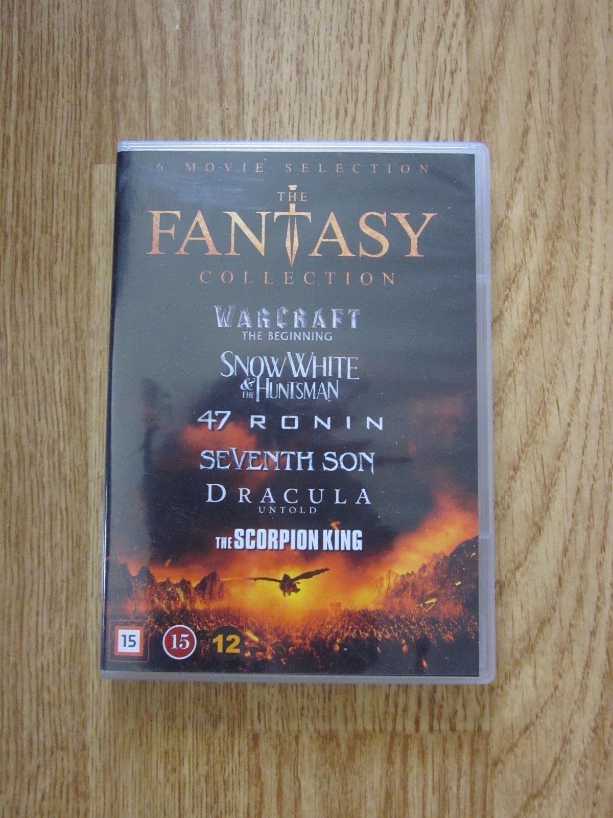Fantasy Collection - 6 Filmer DVD Warcraft - Dr.. | Köp på Tradera ...
