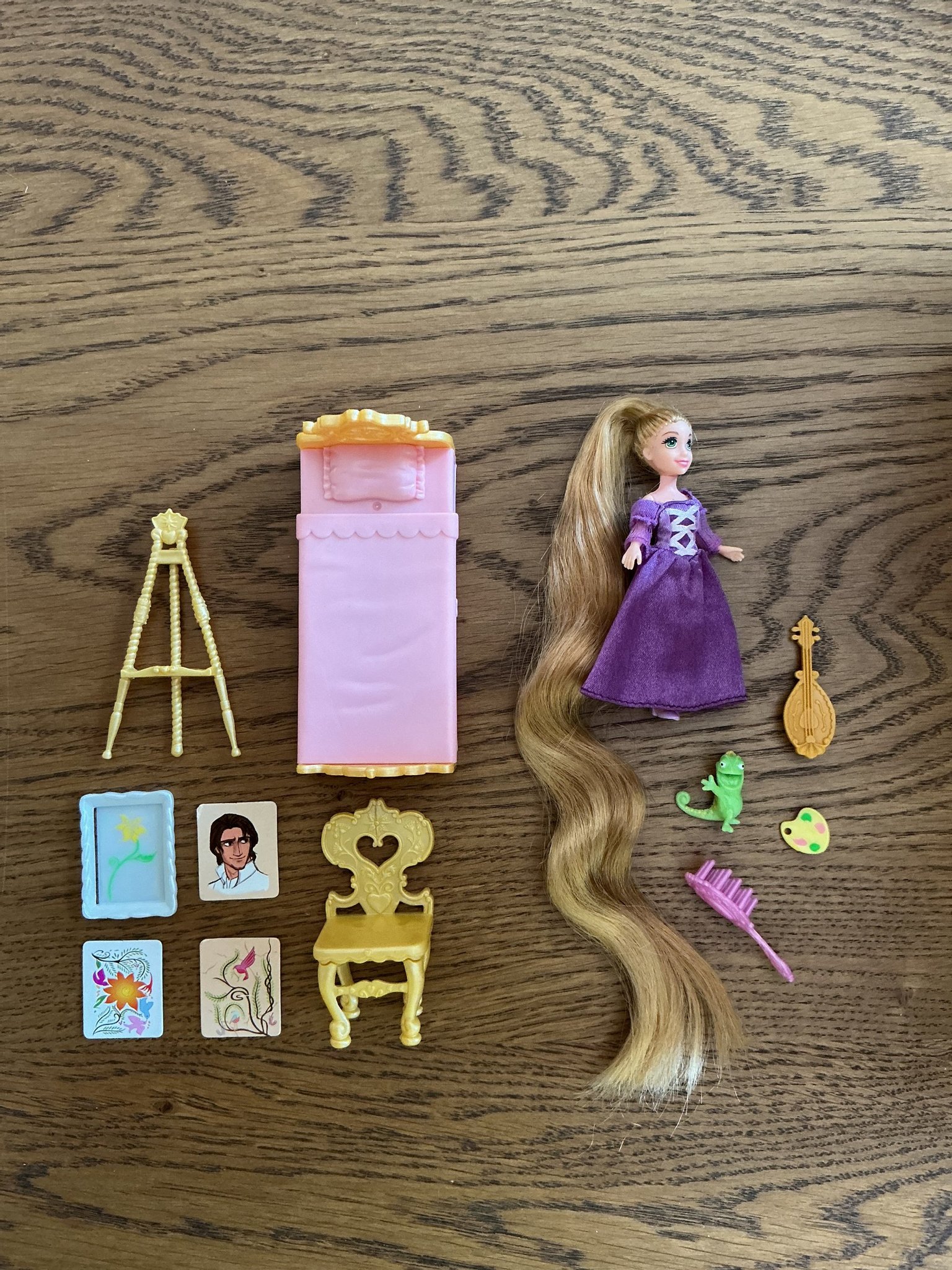 Rapunzel trassel / tangled tower treasures dock.. | Köp på Tradera ...