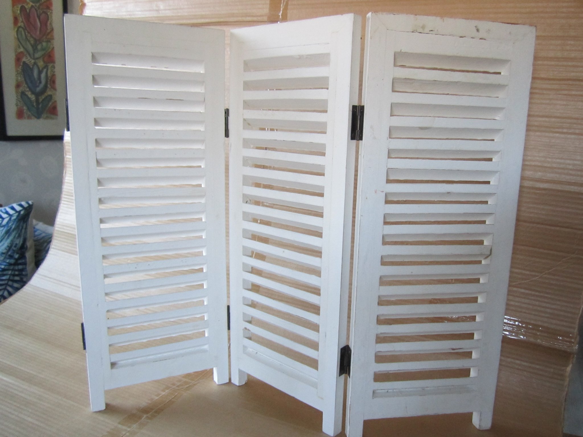 INSYNSSKYDD TRÄ Solskydd Nr 2 Skärmvägg Fönster.. | Köp på Tradera ...