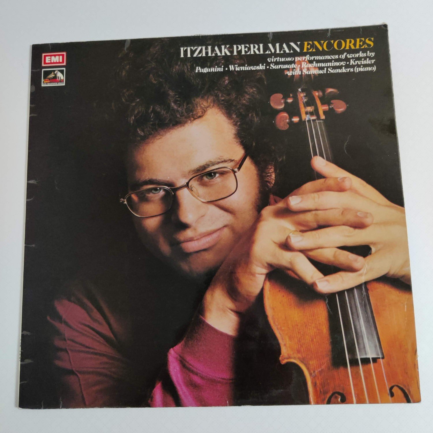 Itzhak Perlman Encores LP UK 1974 EX/VG++ ASD 3.. | Köp på Tradera ...