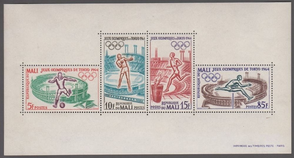 AFRIKA - MALI - BLOCK - OLYMPIC .. | Köp från JF-Stamps på Tradera ...