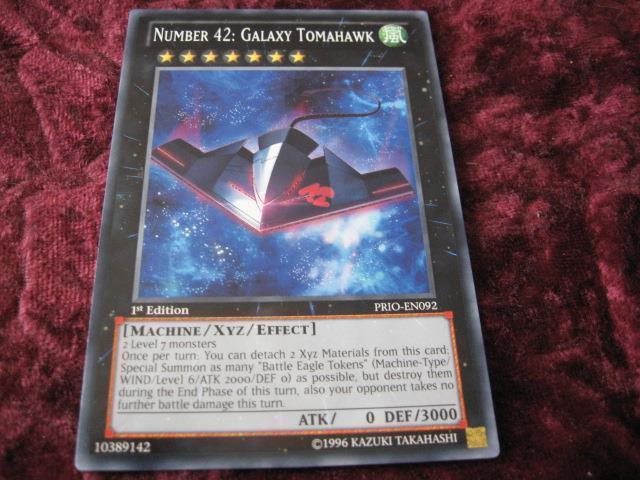 YU-GI-OH NUMBER 42: GALAXY TOMAHAWK PRIO-EN092 | Köp på Tradera (251507520)
