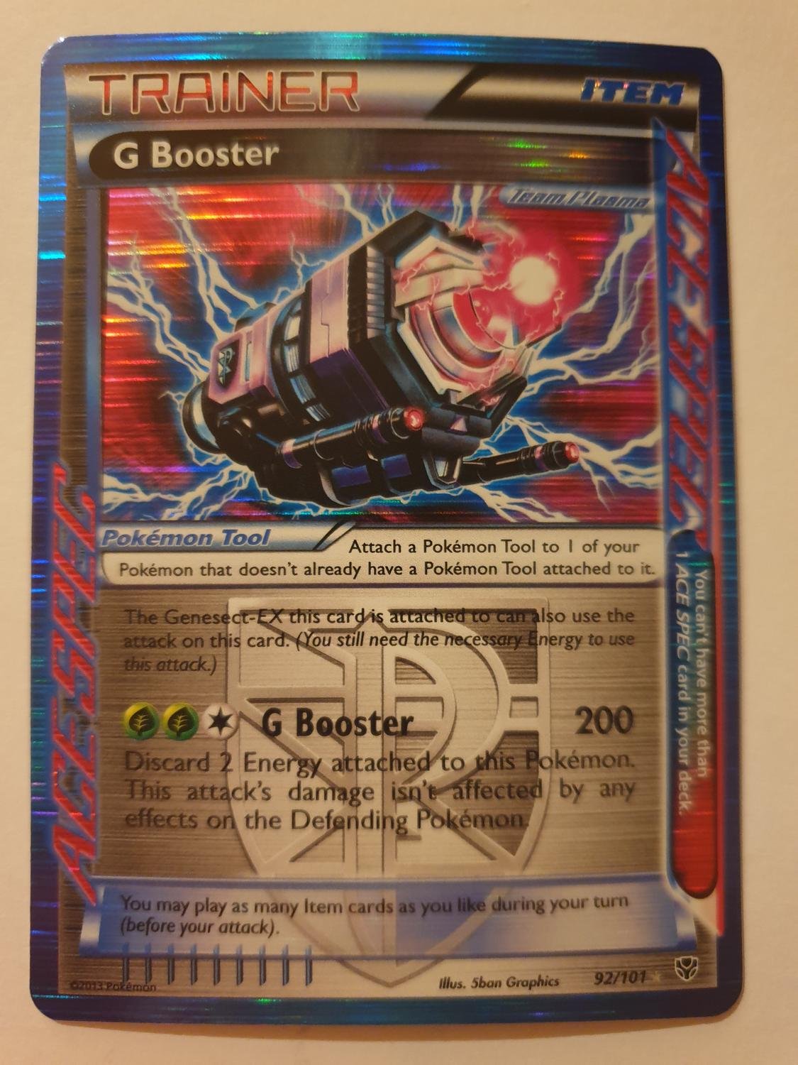 G Booster - 92/101 - Holo Rare - Black & White .. (399068459) ᐈ Köp på ...