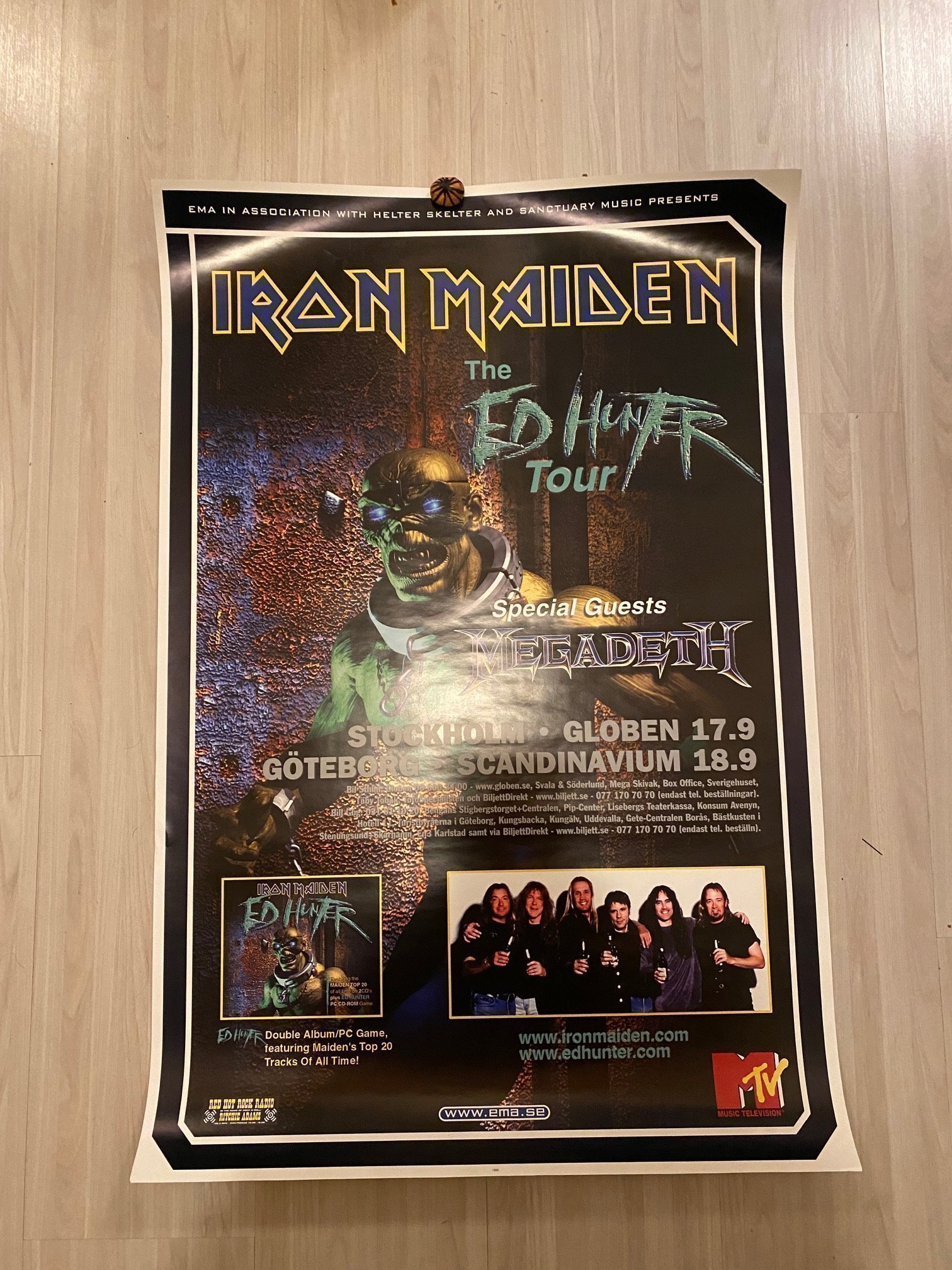 Se produkter som liknar Iron Maiden The Ed Hunter Tou.. på Tradera ...