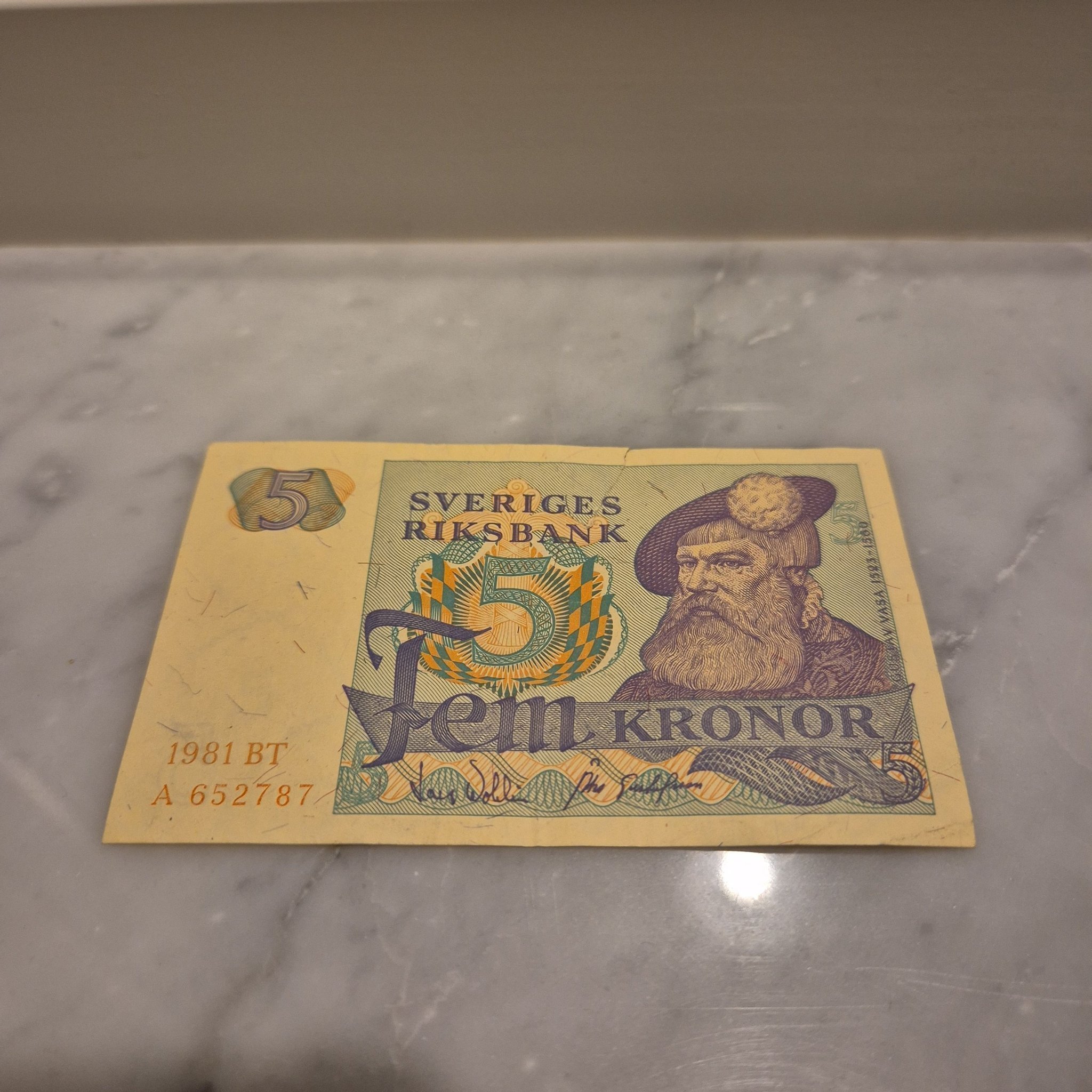 5 KR 1981 BT A652787 | Köp på Tradera (687247374)