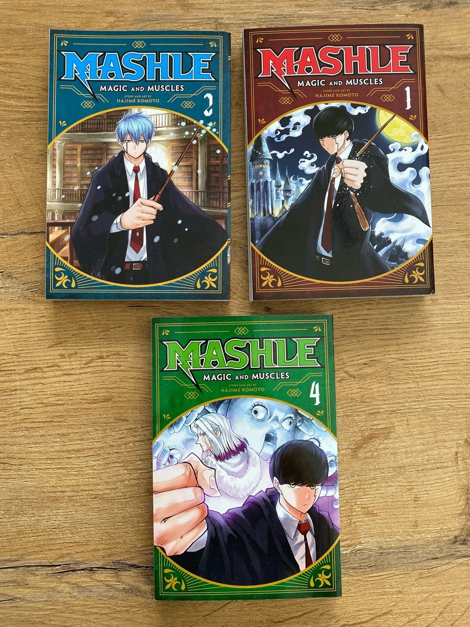 Mashle: Magic and Muscles -Manga Set vol. 1,3,4.. | Köp på Tradera ...