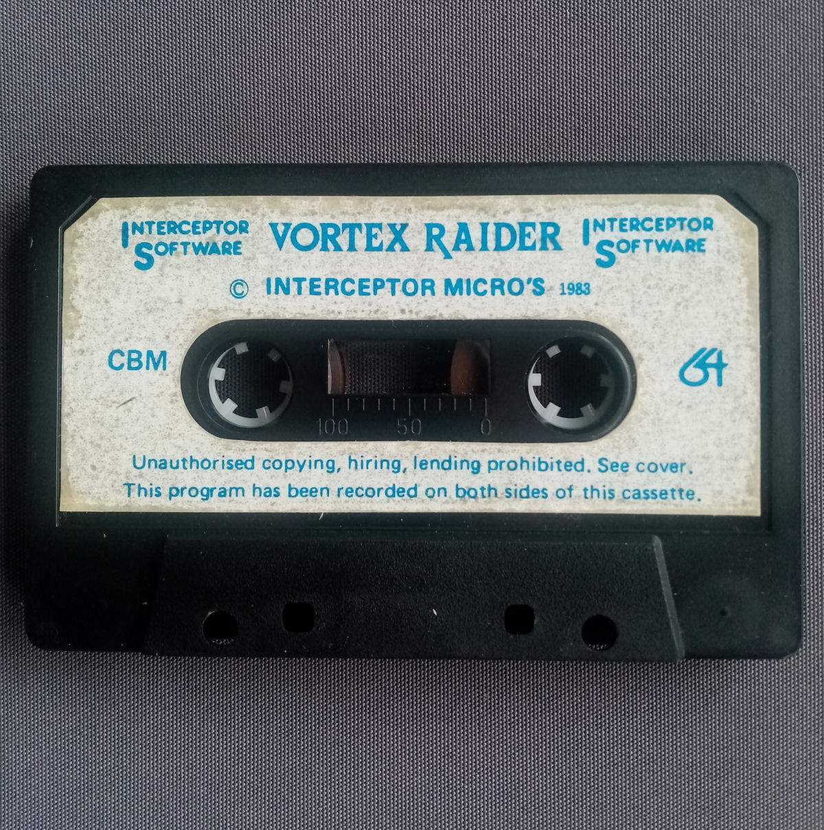 Vortex Raider (Interceptor) Lös Tape ->TESTAD