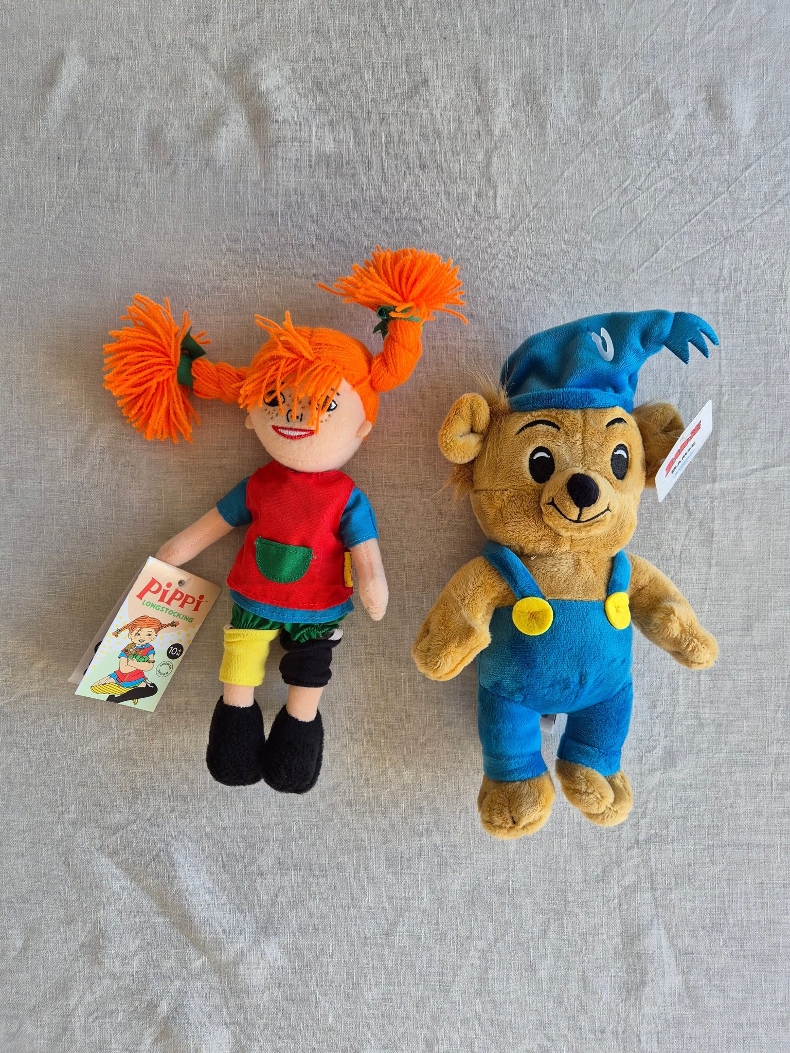 Nya Gosedjur Pippi Långstrump och Bamse | Köp på Tradera (694205110)
