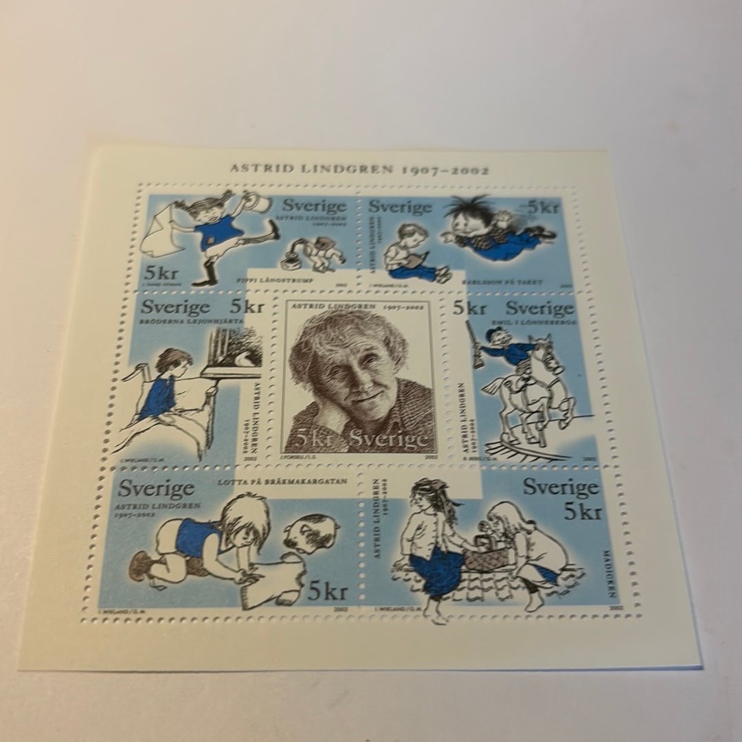 2002 Astrid Lindgren. | Köp på Tradera (734650049)