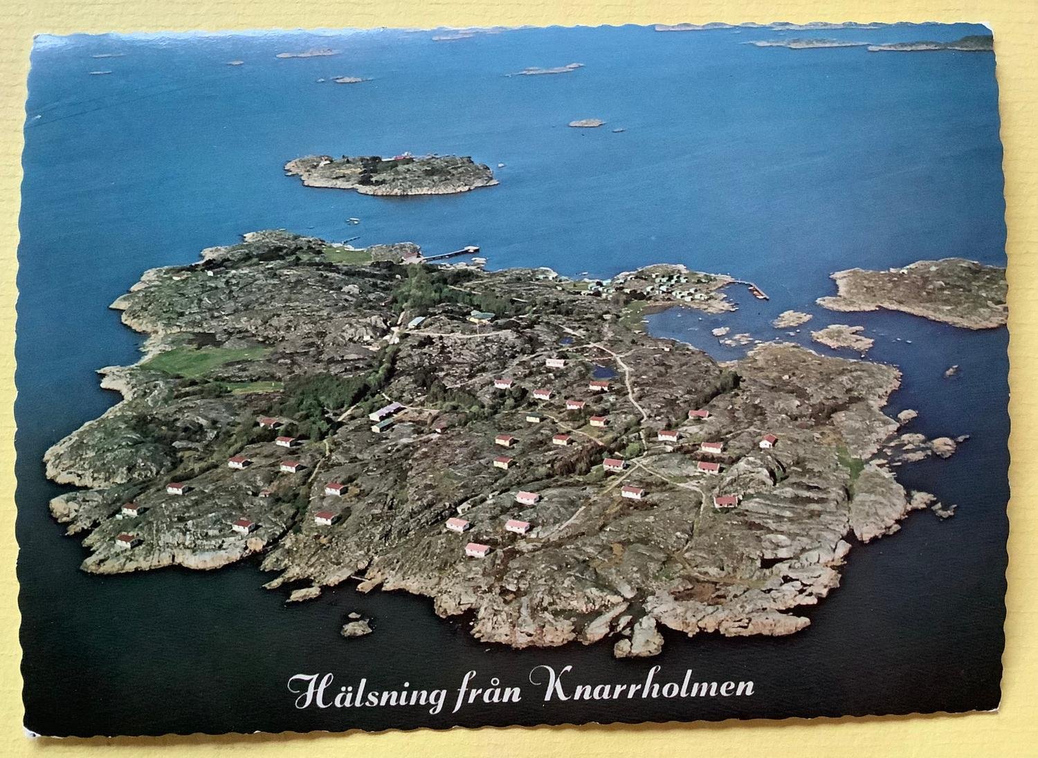 Kort Knarrholmen oskrivet | Köp på Tradera (580636982)