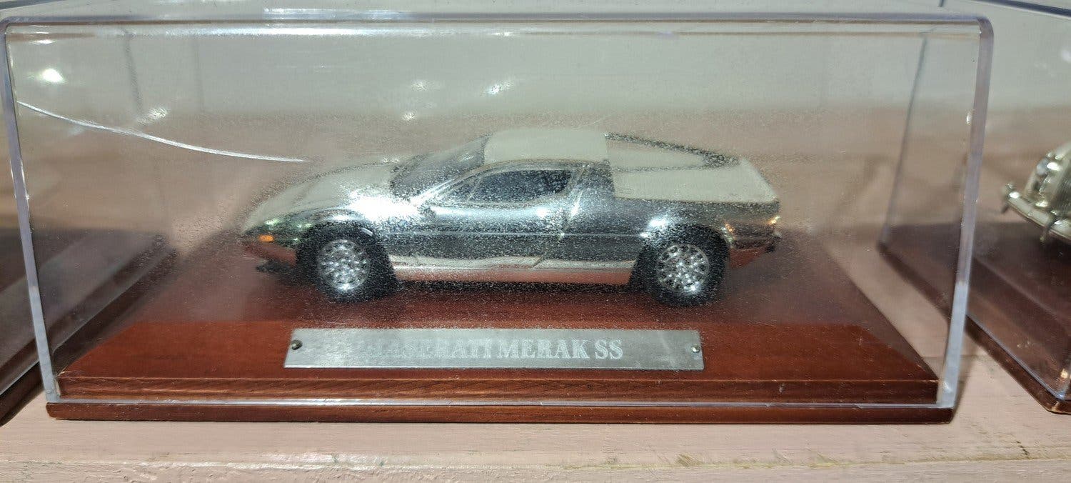 Masserati Merak SS Silver Cars Atlas Skala 1,43 | Köp på Tradera ...