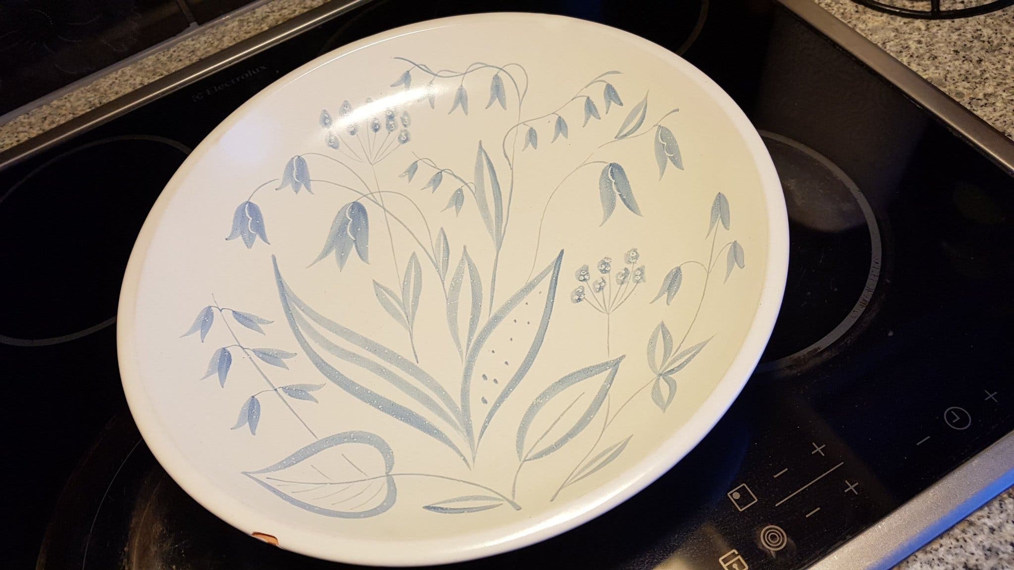 REA!! Retro/Vintage UPSALA-EKEBY, Fruktfat FLOR.. | Köp på Tradera ...