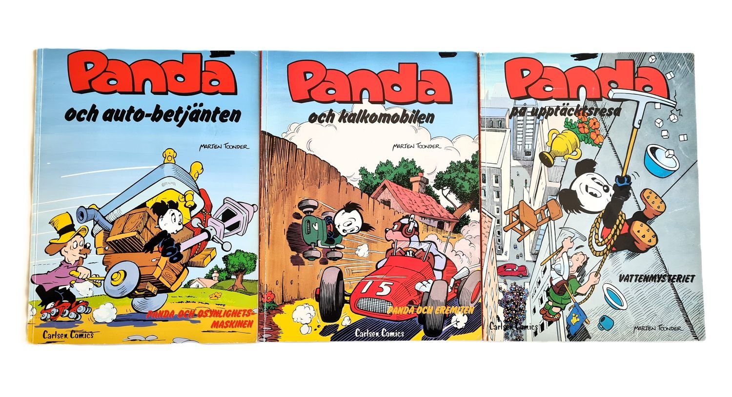 NÄSTAN KOMPLETT SERIE! PANDA 1984 Nr 1-3 FN CAR.. | Köp på Tradera ...