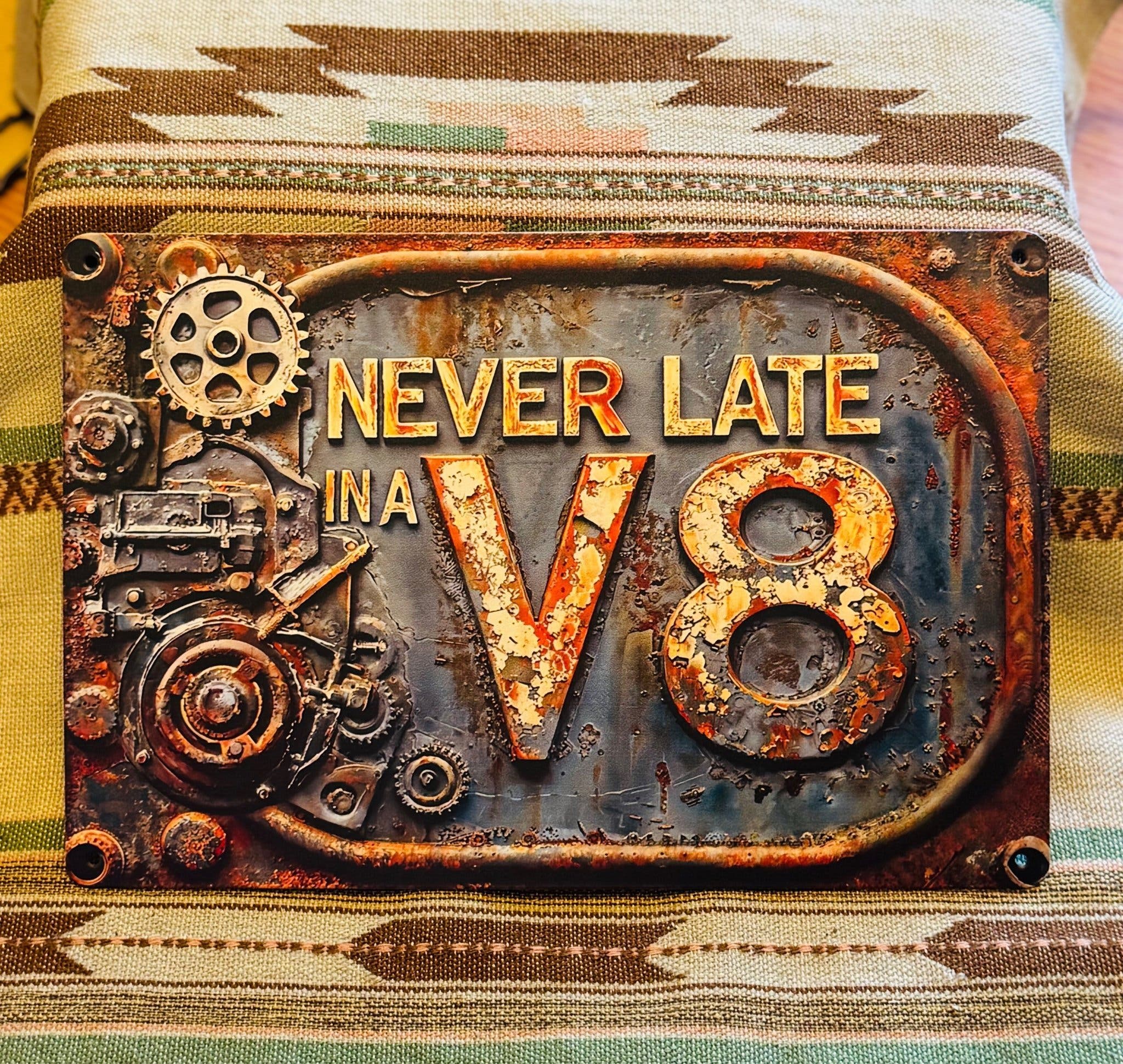 Metallskylt som magnet tar på 20x30cm ! NEVER L.. | Köp på Tradera ...