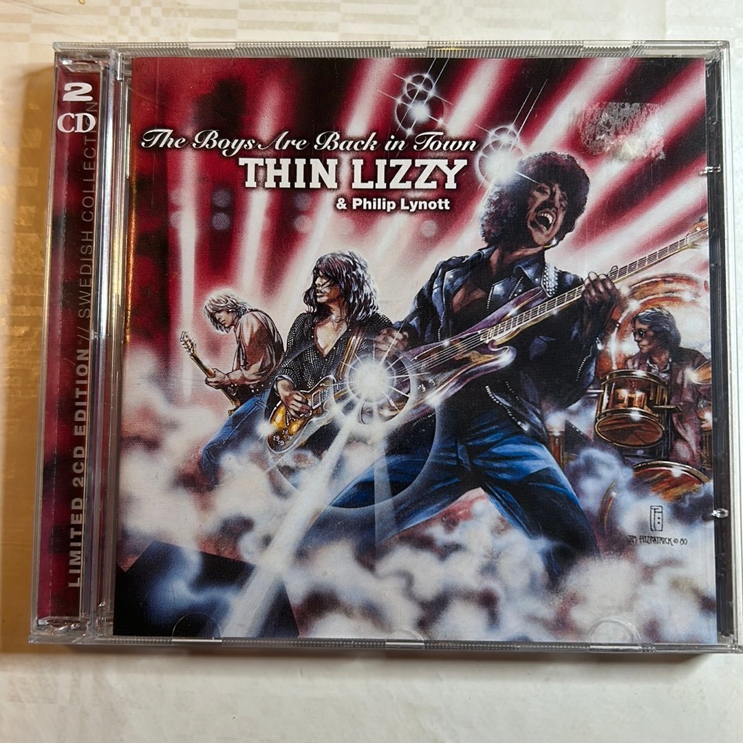 Thin Lizzy - The Boys Are Back In Town - Limite.. | Köp på Tradera ...