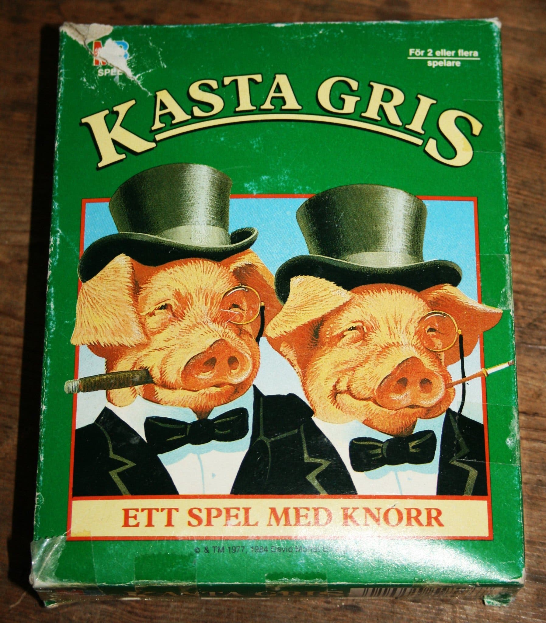 KASTA GRIS - Ett spel med knorr Komplett klassi.. | Köp på Tradera ...