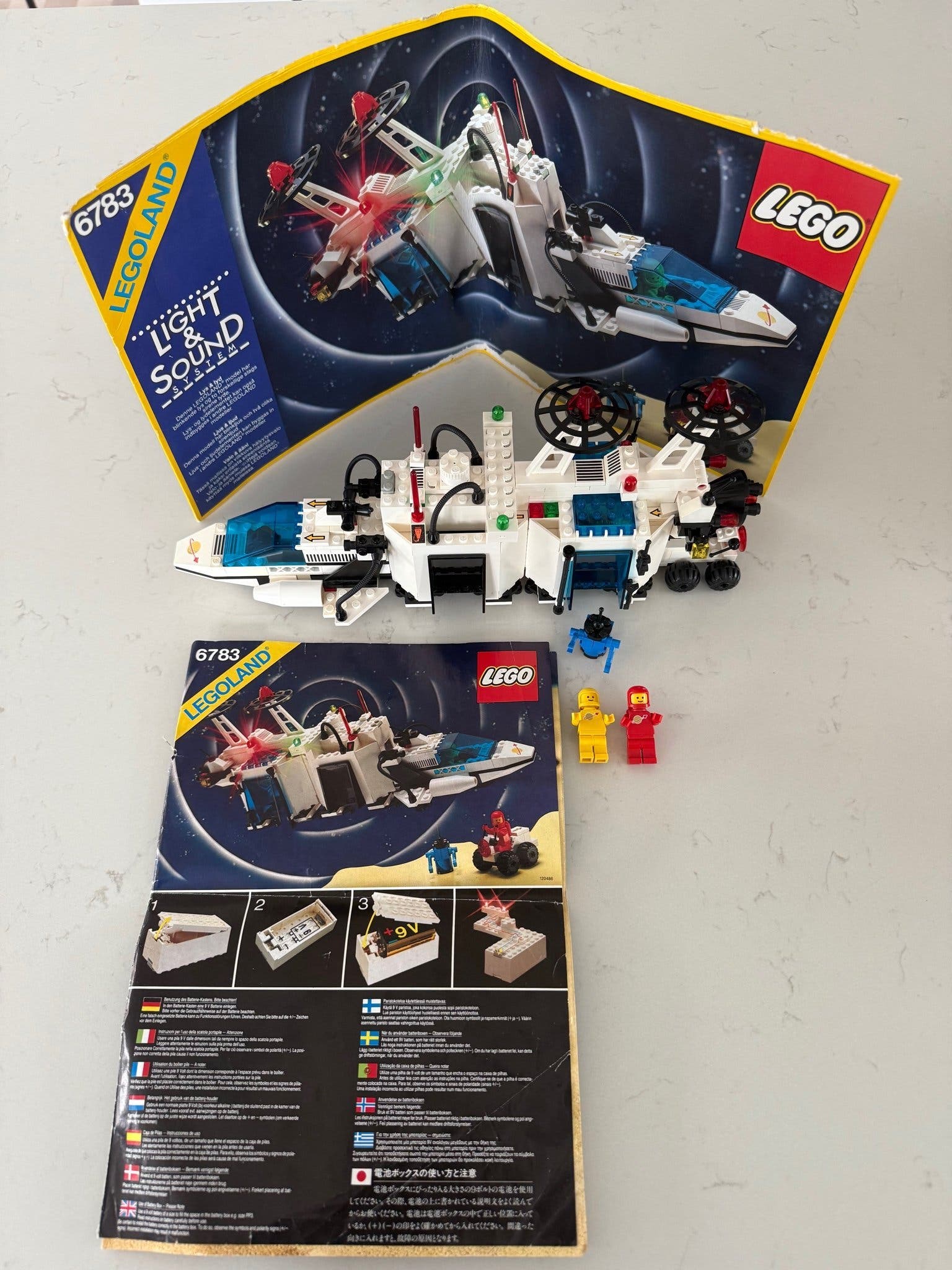 LEGO space 6783 rymd sonar transmitting cruiser.. | Köp på Tradera ...