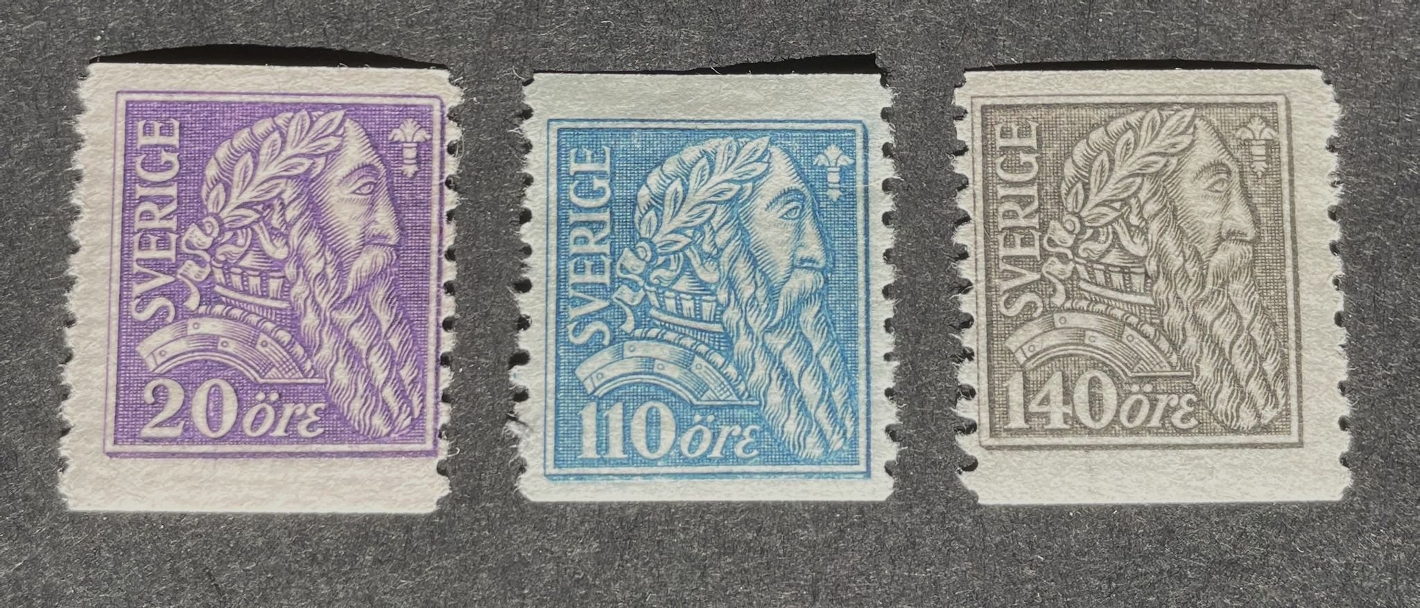 Gustav Vasa serie ostämplade | Köp på Tradera (708211641)