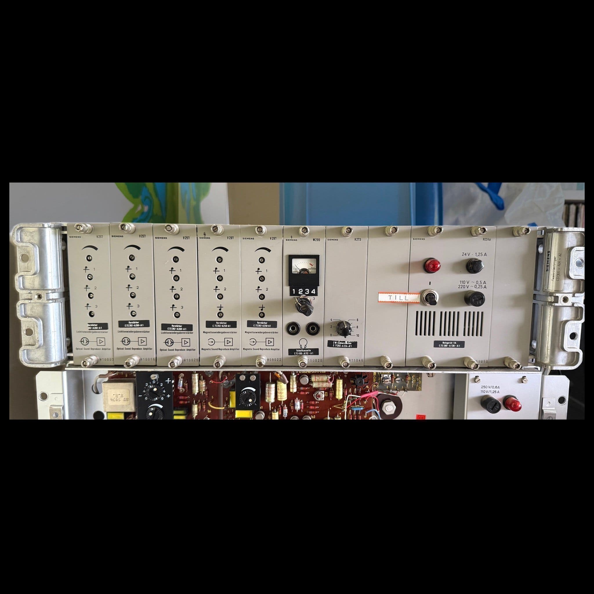 Klangfilm Siemens Preamps V257 V297 W299 V273 N.. | Köp på Tradera ...
