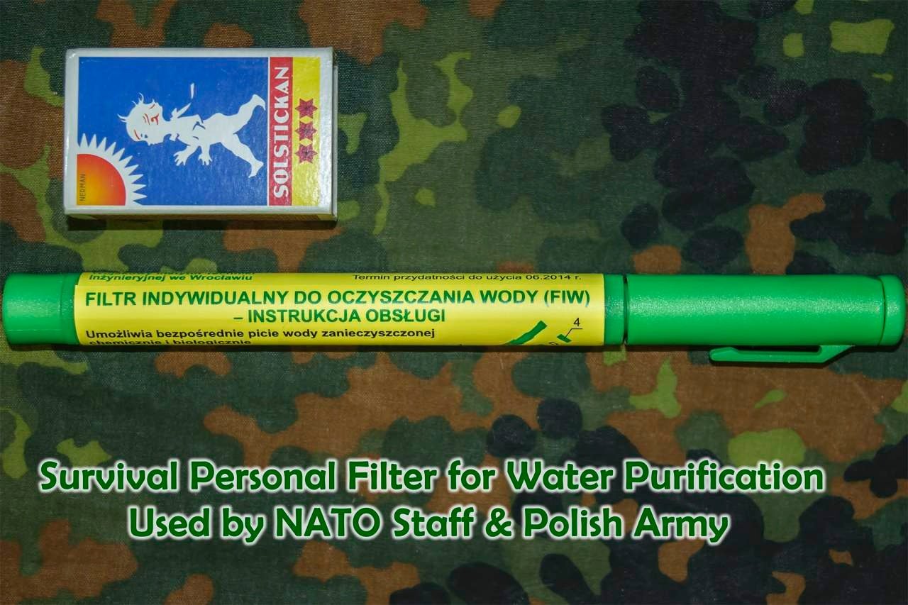 NATO Army Survival Personal Filter.. | Köp från Westico på Tradera ...