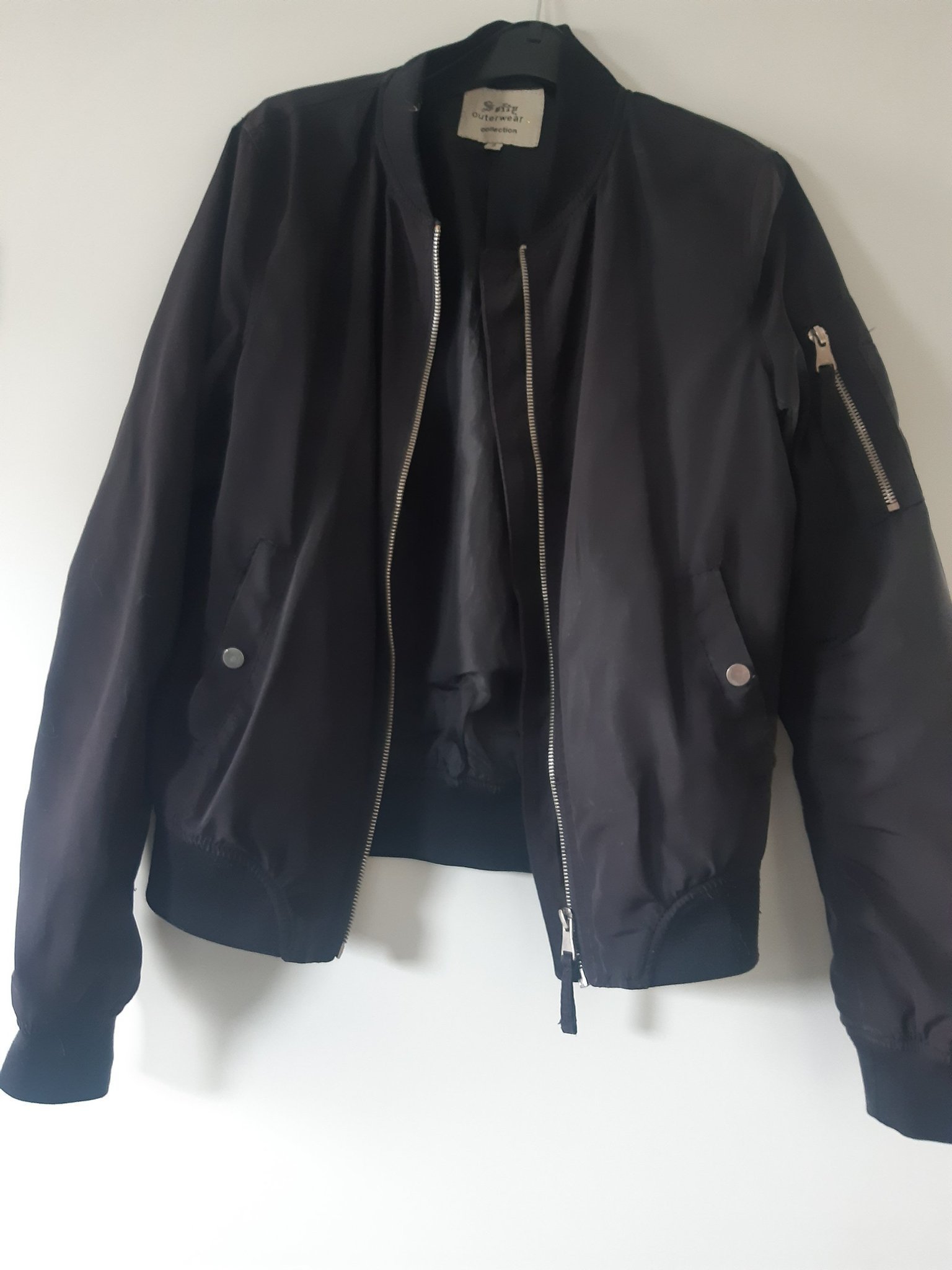 MQ svart bomber jacka stl S | Köp på Tradera (692448964)