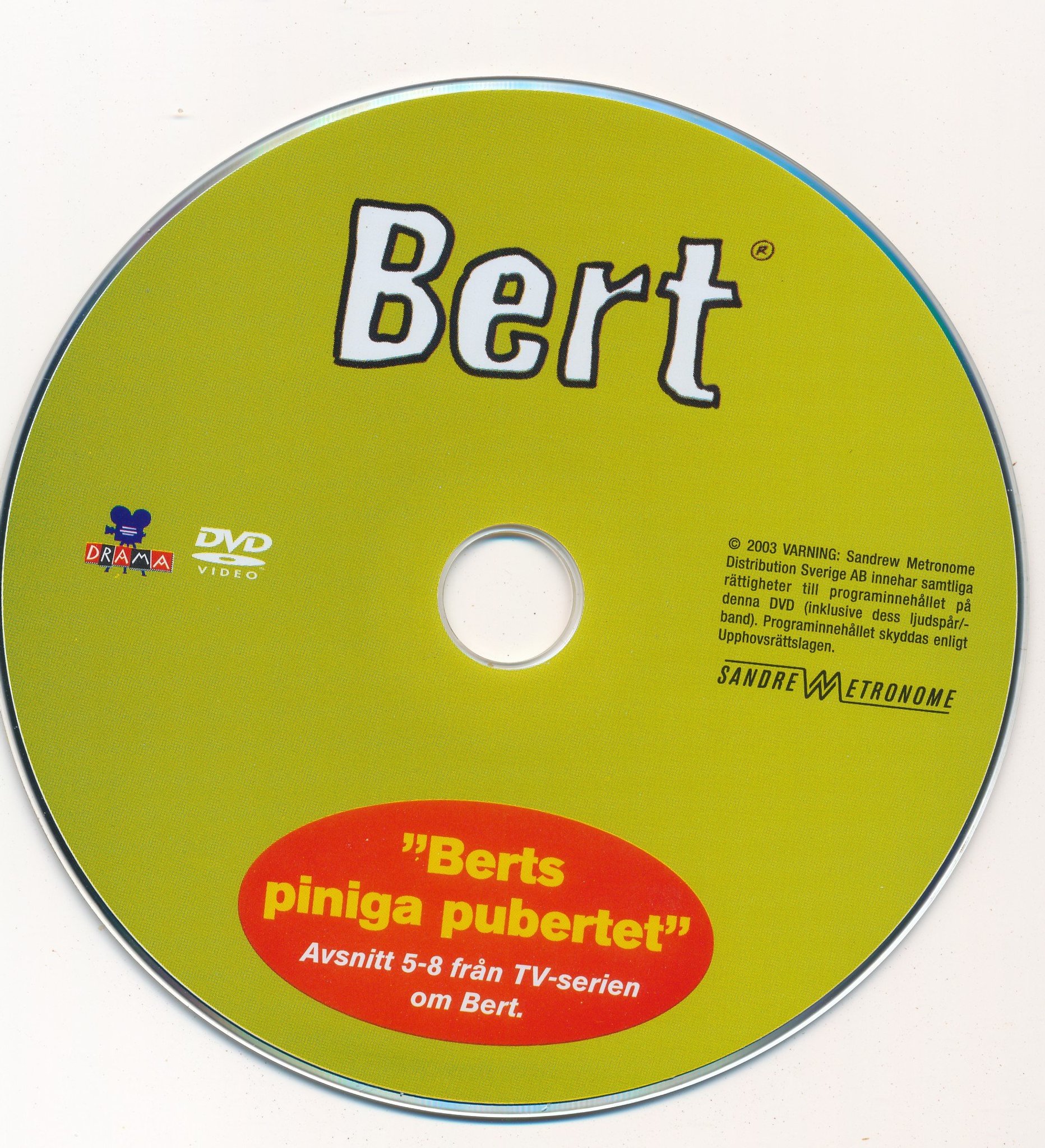 Bert - Berts piniga pubertet DVD | Köp på Tradera (706150814)