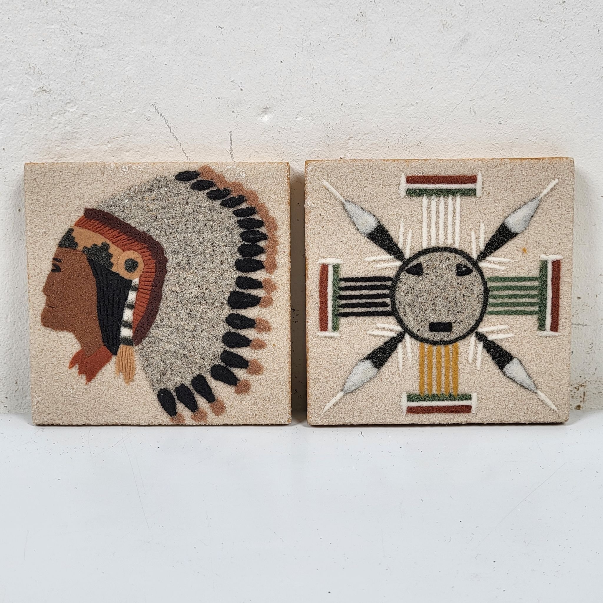 2st tavlor - Ursprungsbefolkn.. | Köp från Auktionsbyra på Tradera ...